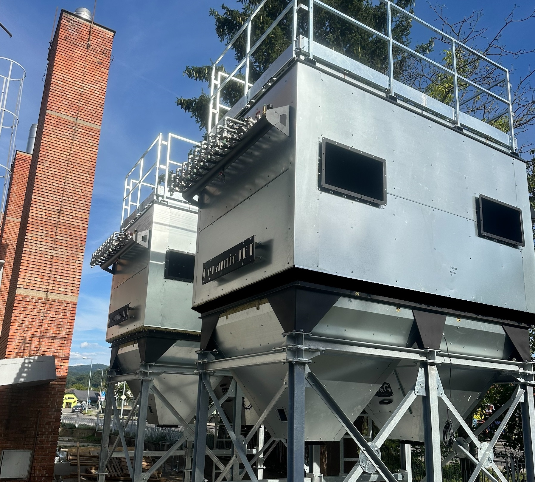 High-temperature ceramic filters for efficient flue gas cleaning and ...