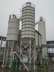 Cylindrical silos - production and installation | References