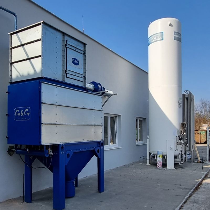 Luftabsaugung und Filterung | Hersteller G&G filtration